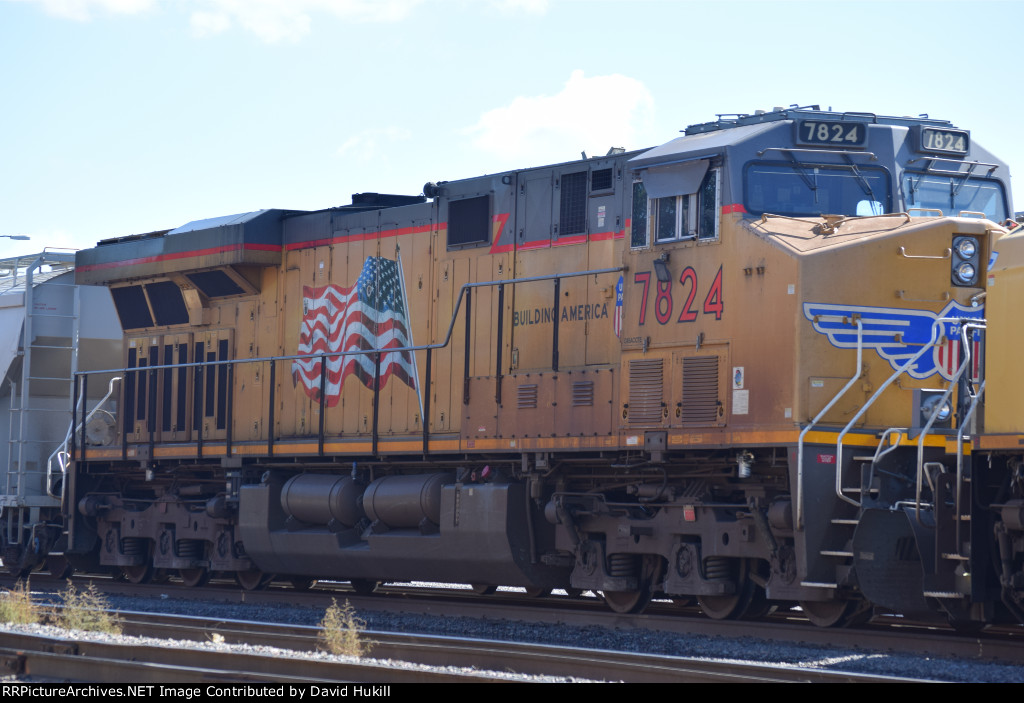 UP Engine 7824, Des Moines IA